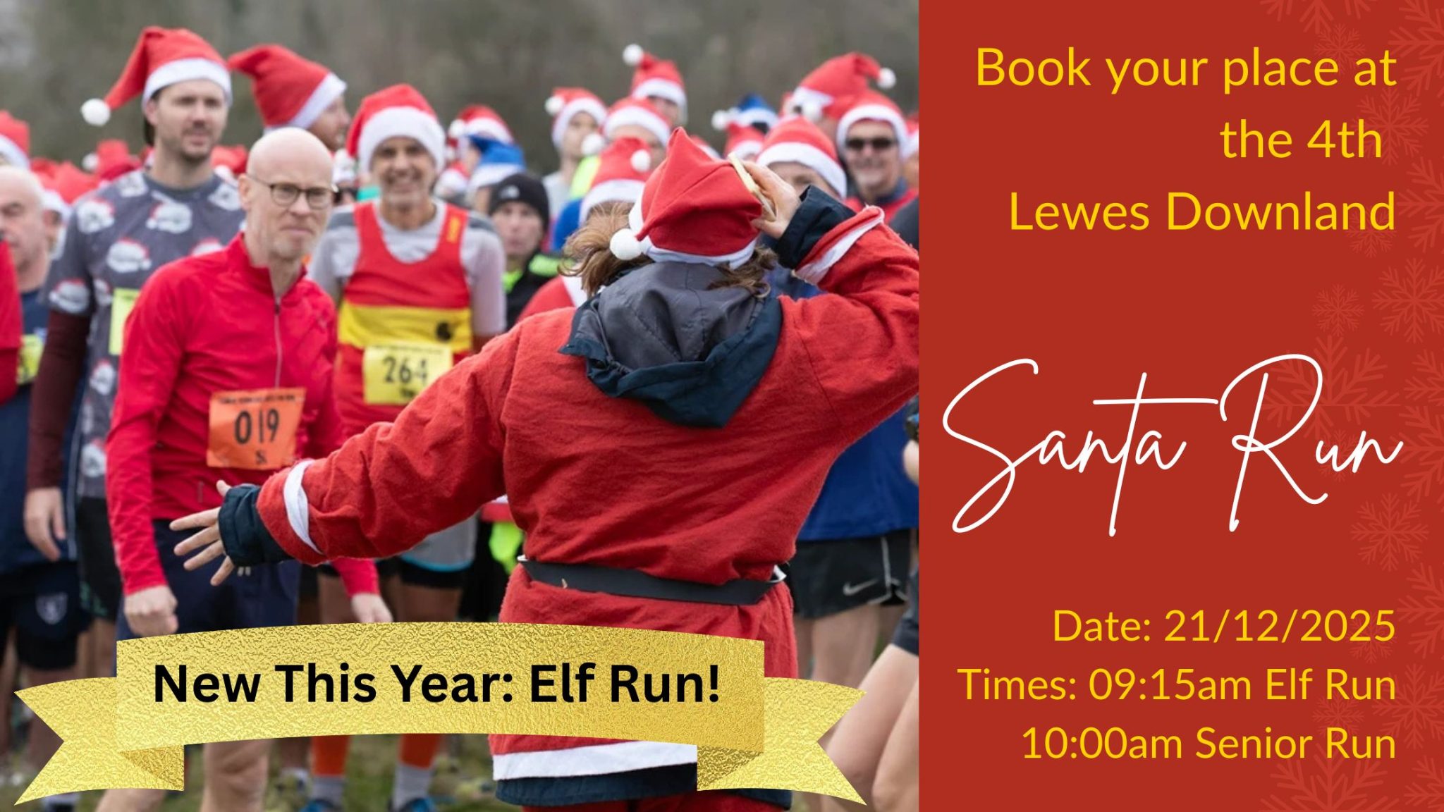 Lewes Downland Santa Run Back for 4th Year to Support Friends of Lewes ...
