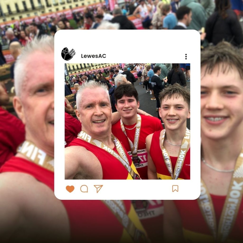 Running in the family 2025 Brighton 10k - Lewes Athletic Club